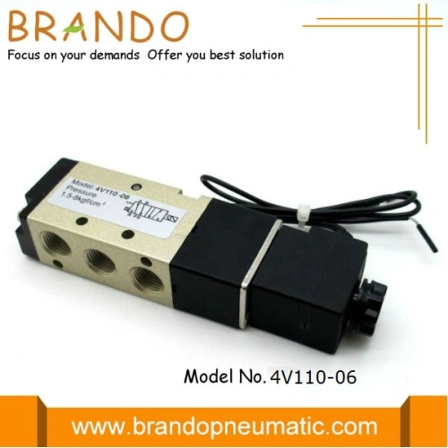 4V110-06 DC 24V Solenoid Valve China Manufacturers Suppliers Factory Exporter
